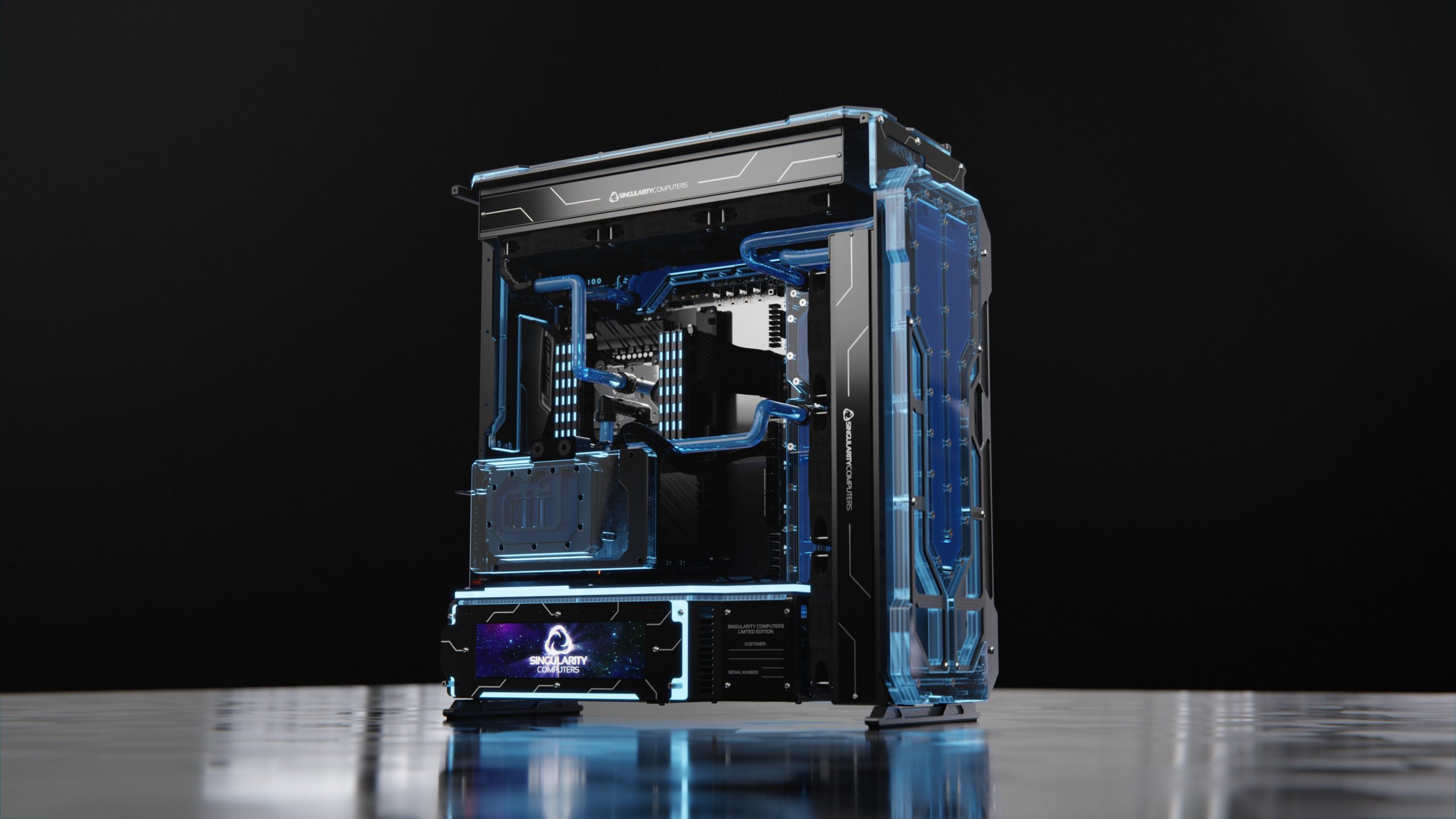 Spectre 4 Aevum Dark Build - Singularity Computers Gallery