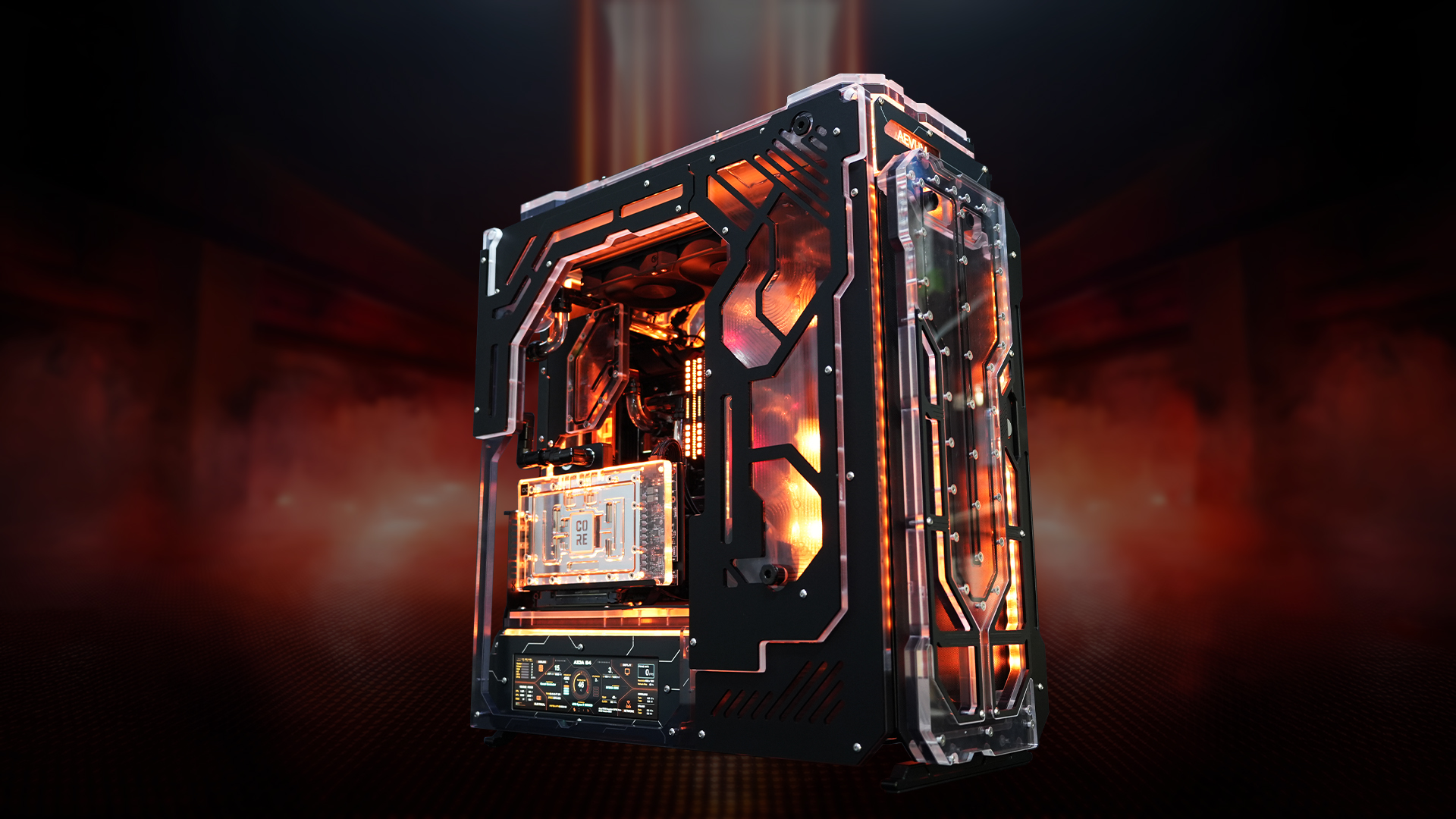 Build #121 Spectre 4 Aevum Dark - Singularity Computers Gallery